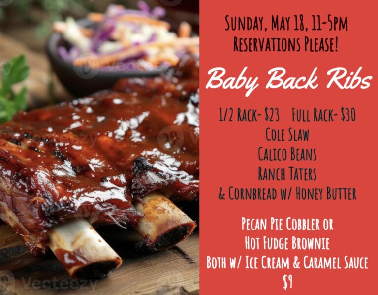 Rib Luncheon (Reservation Only) – Busted Oak Cellars